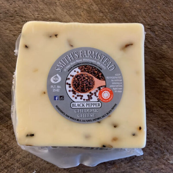 Black Pepper Cheddar - Smith's Country Cheese